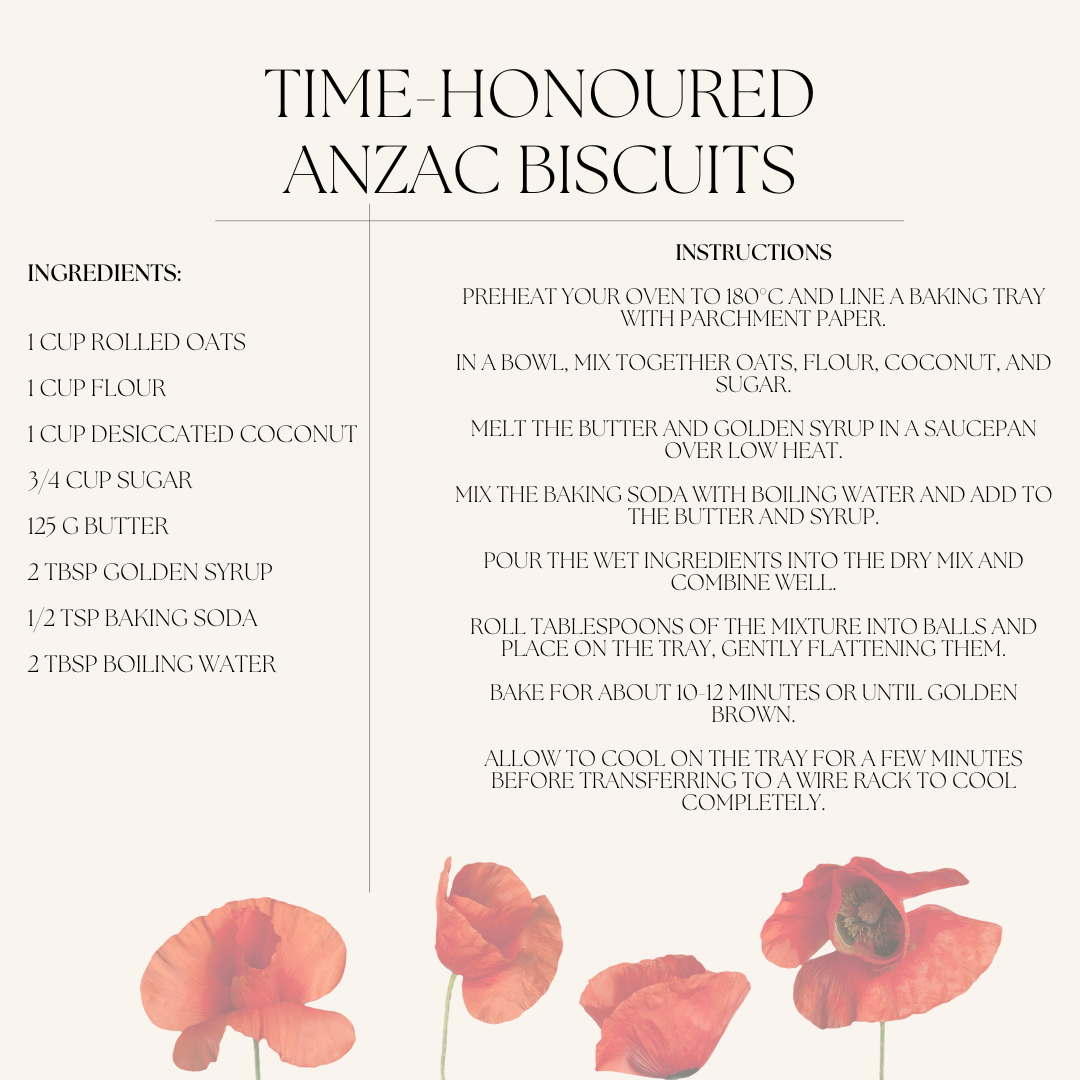 ANZAC Day: A Time to Remember, Reflect, and Bake 🍪A – MINI AND BOO